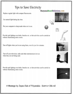 HBSE 12th Class English Poster Making – Haryana Board Solutions