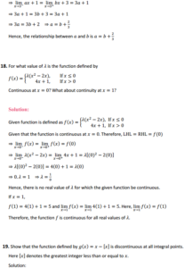 HBSE 12th Class Maths Solutions Chapter 5 Continuity and Differentiability Ex 5.1 – Haryana ...