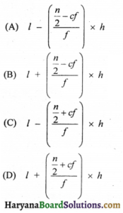 HBSE 10th Class Maths Important Questions Chapter 14 सांख्यिकी ...